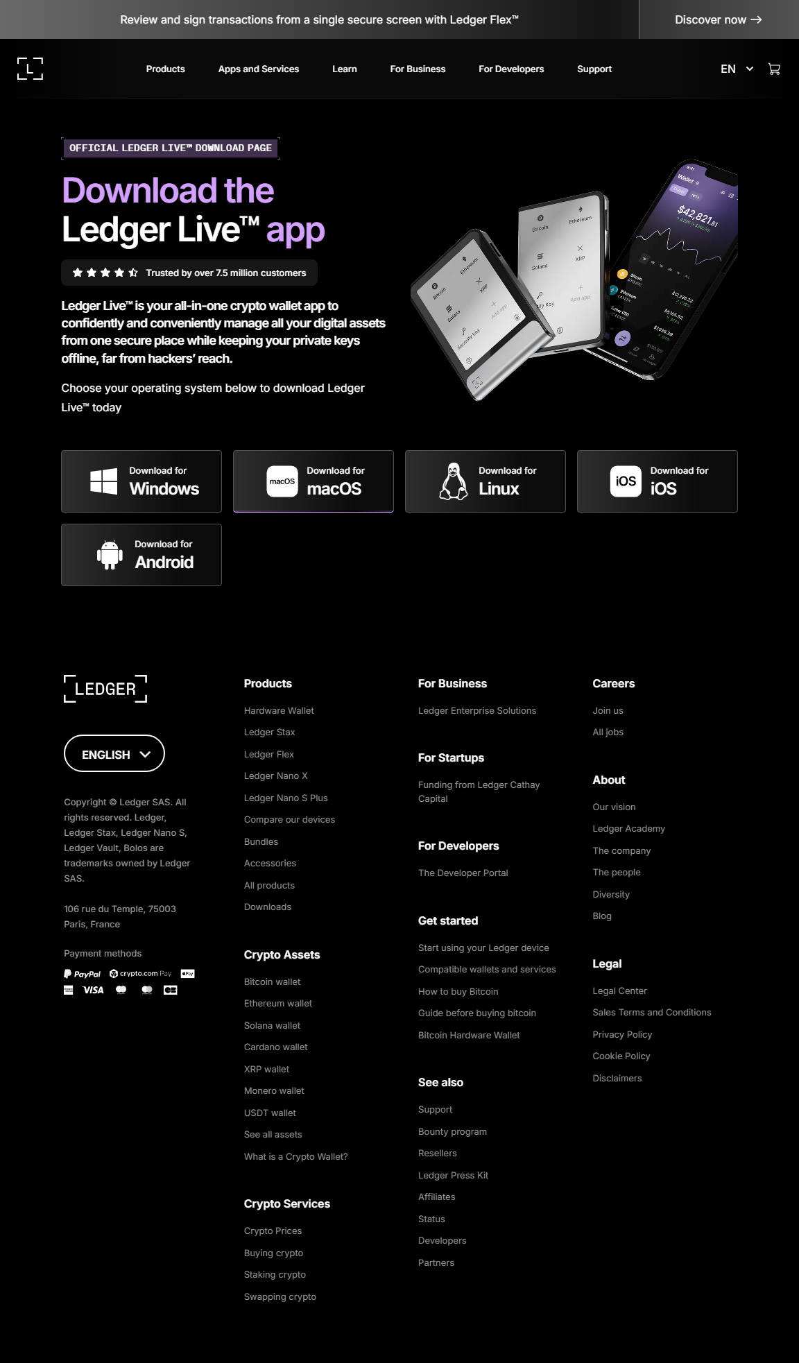 Ledger® Live: Login | Getting started™